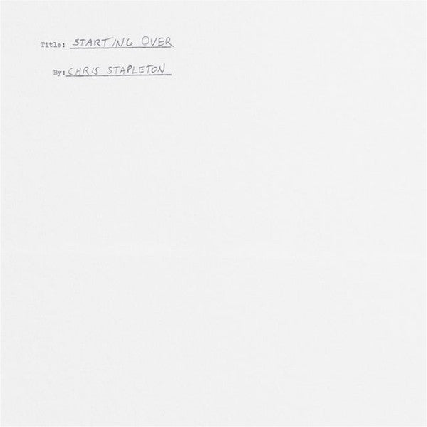 STARTING OVER (2LP) By: STAPLETON, CHRIS From: Vinyl Vyper Records ...